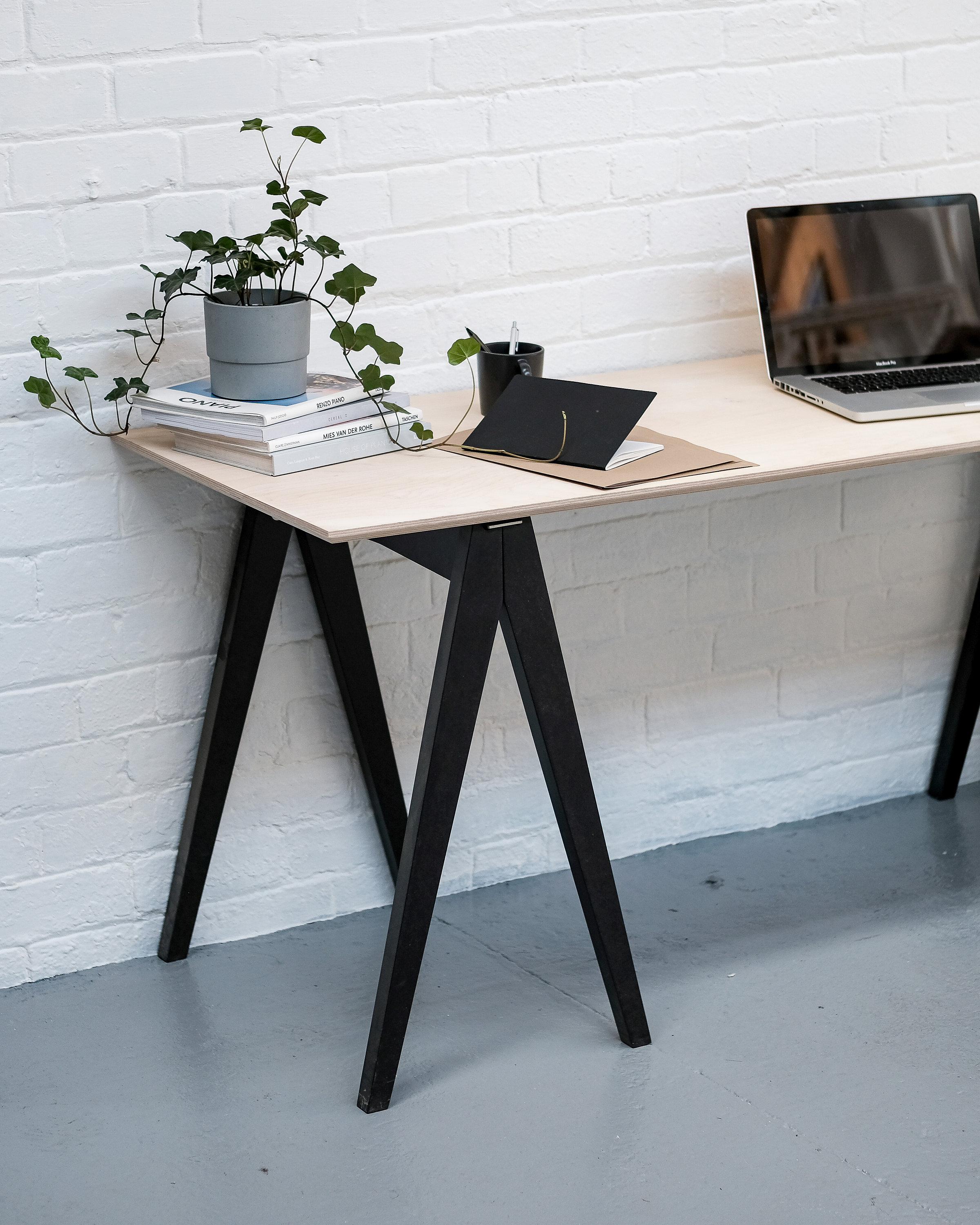 SAMM LW6 Trestle Table Legs Home Working Office Desk. Work Bench ...