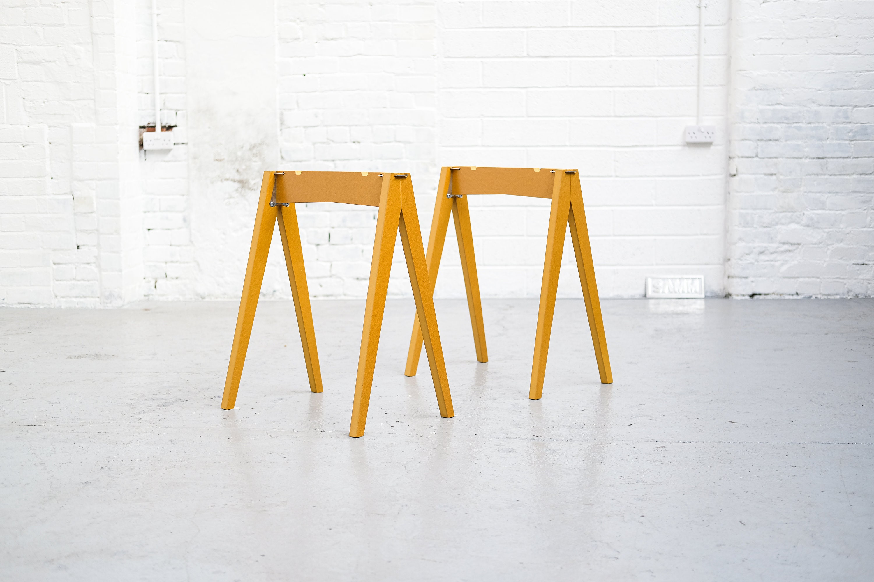 SAMM LW6 Trestle Table Legs - Home Working Office Desk Work Bench ...