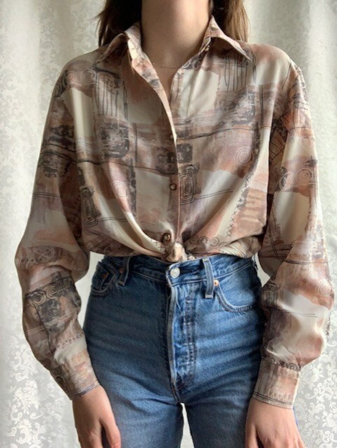 Vintage 1990s Bernini Made in Australia Long Sleeves Button up Retro ...