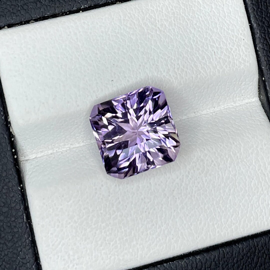 5.60 Ct Asher Cut Ametrine Gemstone | Bicolor Quartz Loose Stone - Etsy