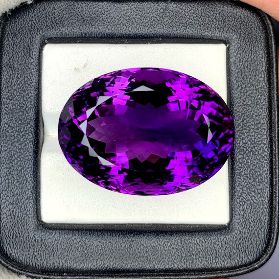 67 CTS Top Quality Amethyst Gemstone AAA Quality 100% Natural | Etsy