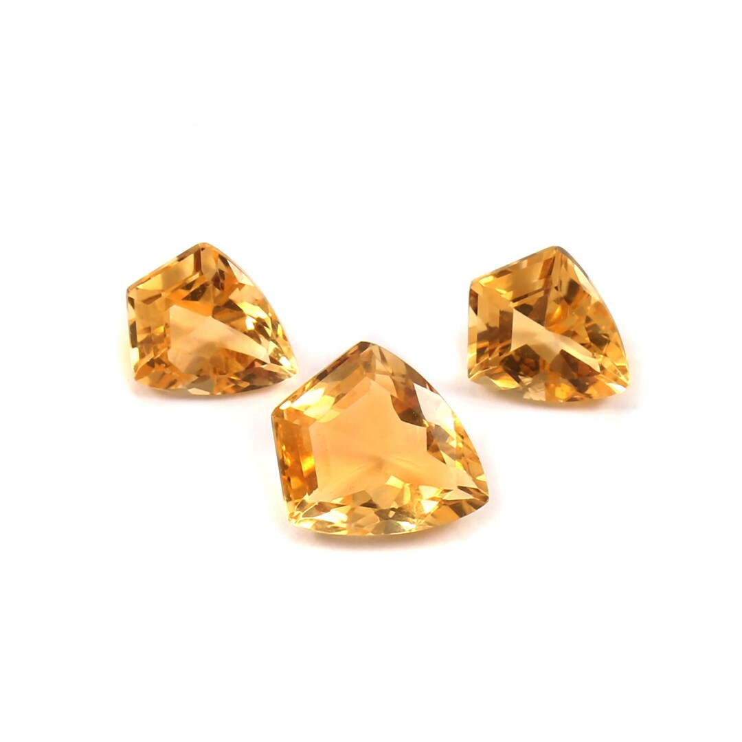 Natural Brandi Citrine Fancy Cut Gemstone, Earing and Pandent Jewelry ...