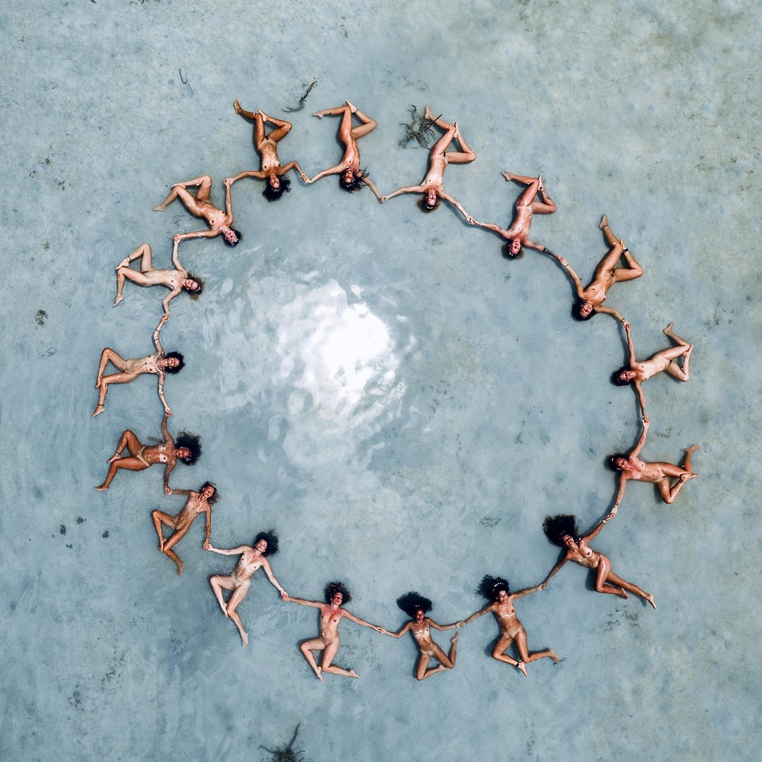 Mandala Humain - Etsy