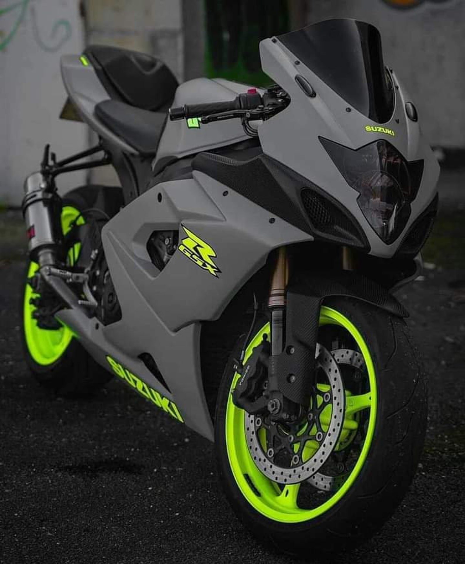 SUZUKI GSX-R K5 K6 1000/750/600 Decals Stickers Signal Yellow | Etsy