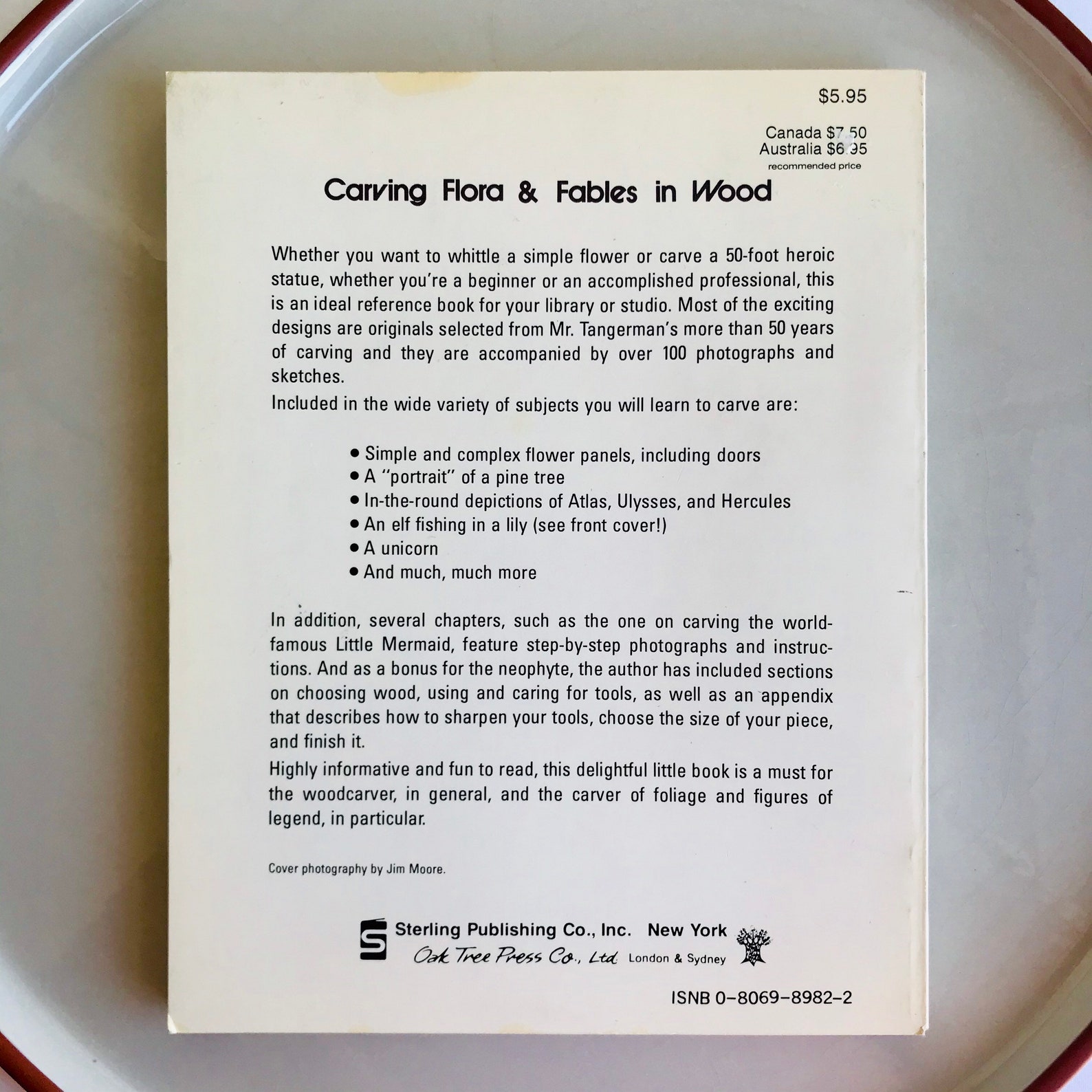 Carving Flora & Fables in Wood by E.J. Tangerman 1981 | Etsy