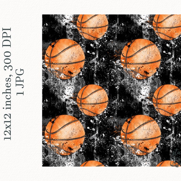 Basketball Texture Seamless Digital Paper - Etsy