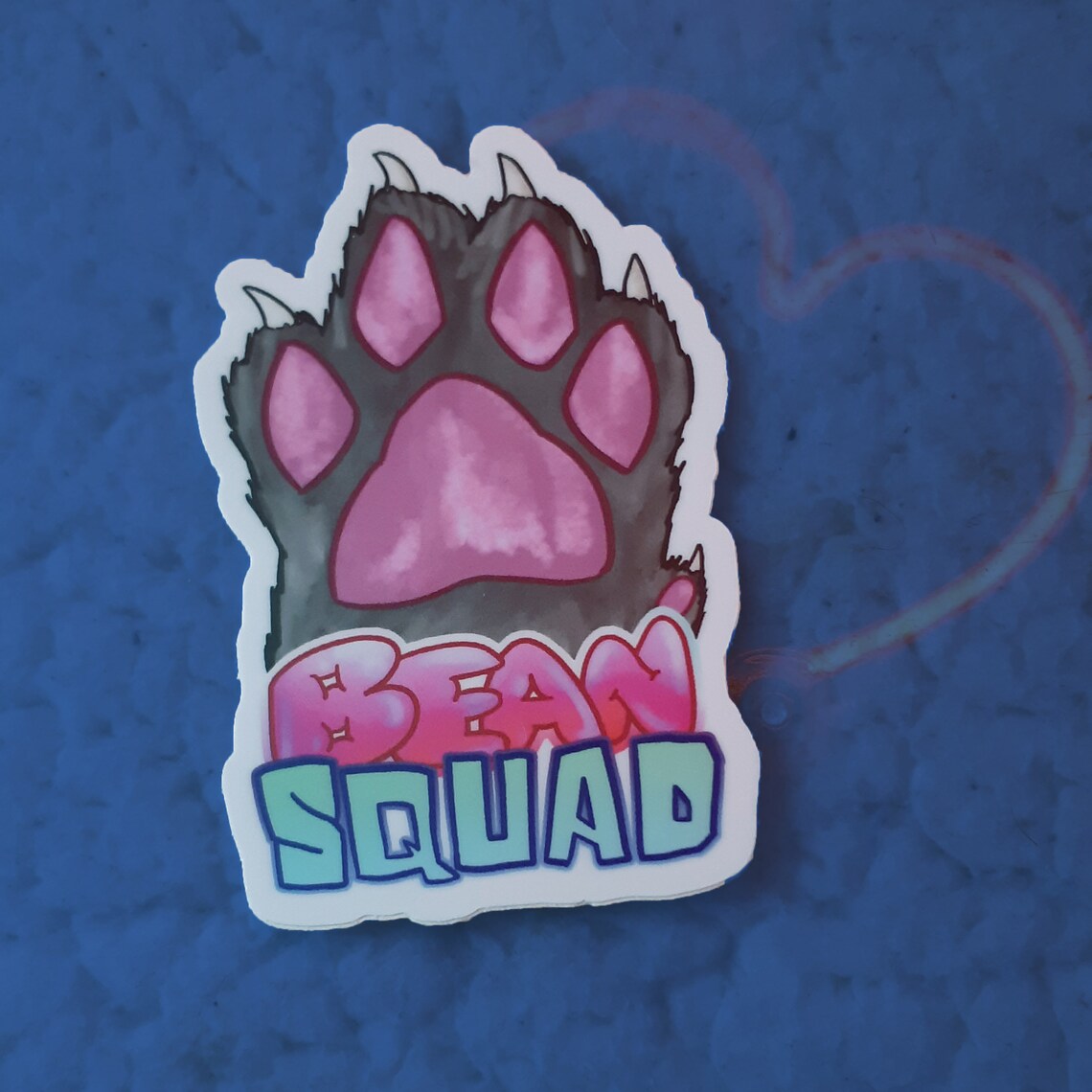 Toe Bean Squad 3 Inch Sticker - Etsy