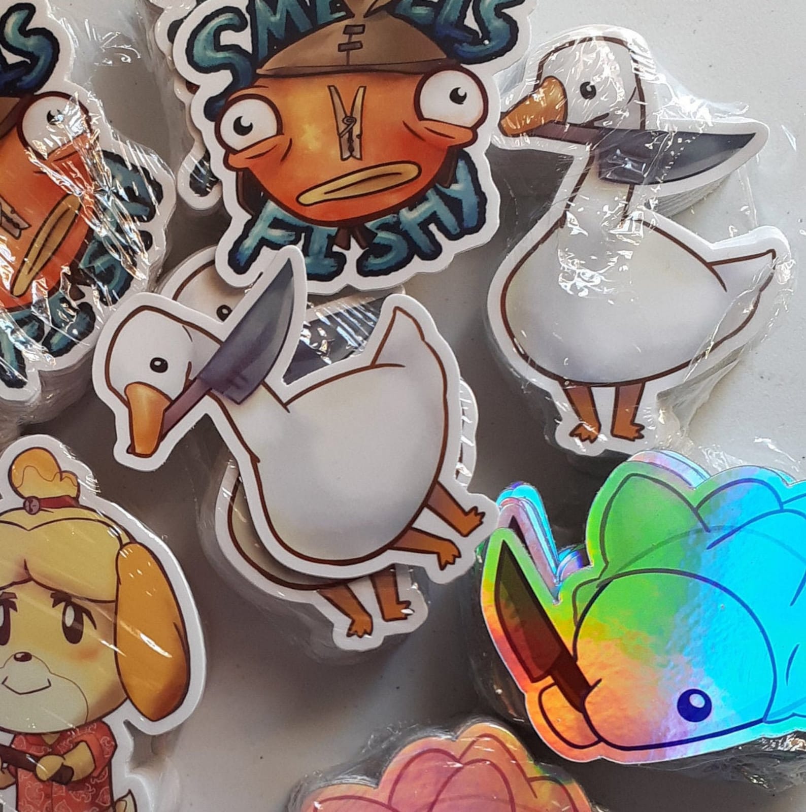 Untitled Goose Knife Sticker | Etsy