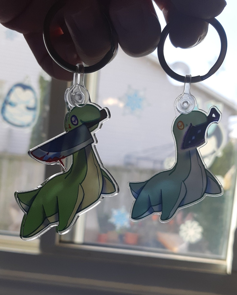 Apex Nessie Knife & Wraith Kunai Keychain With Ring *RESTOCKED* - Etsy