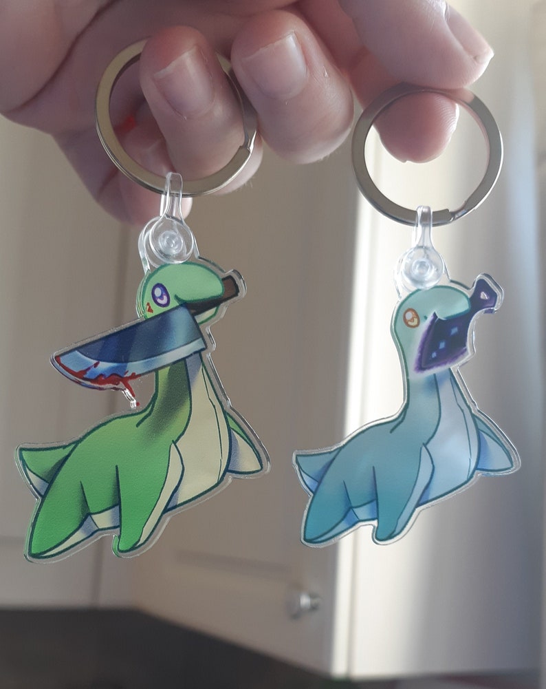 Apex Nessie Knife & Wraith Kunai Keychain With Ring RESTOCKED - Etsy