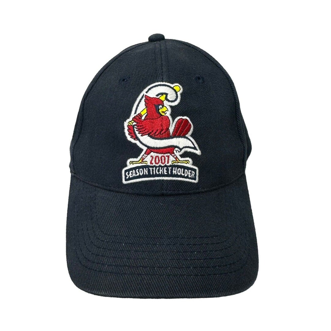 Vintage Springfield Cardinals Hat Cap Blue Strapback 2001 Minor League ...