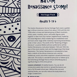 Harlem Renaissance Heritage Pack - African American History Lesson ...