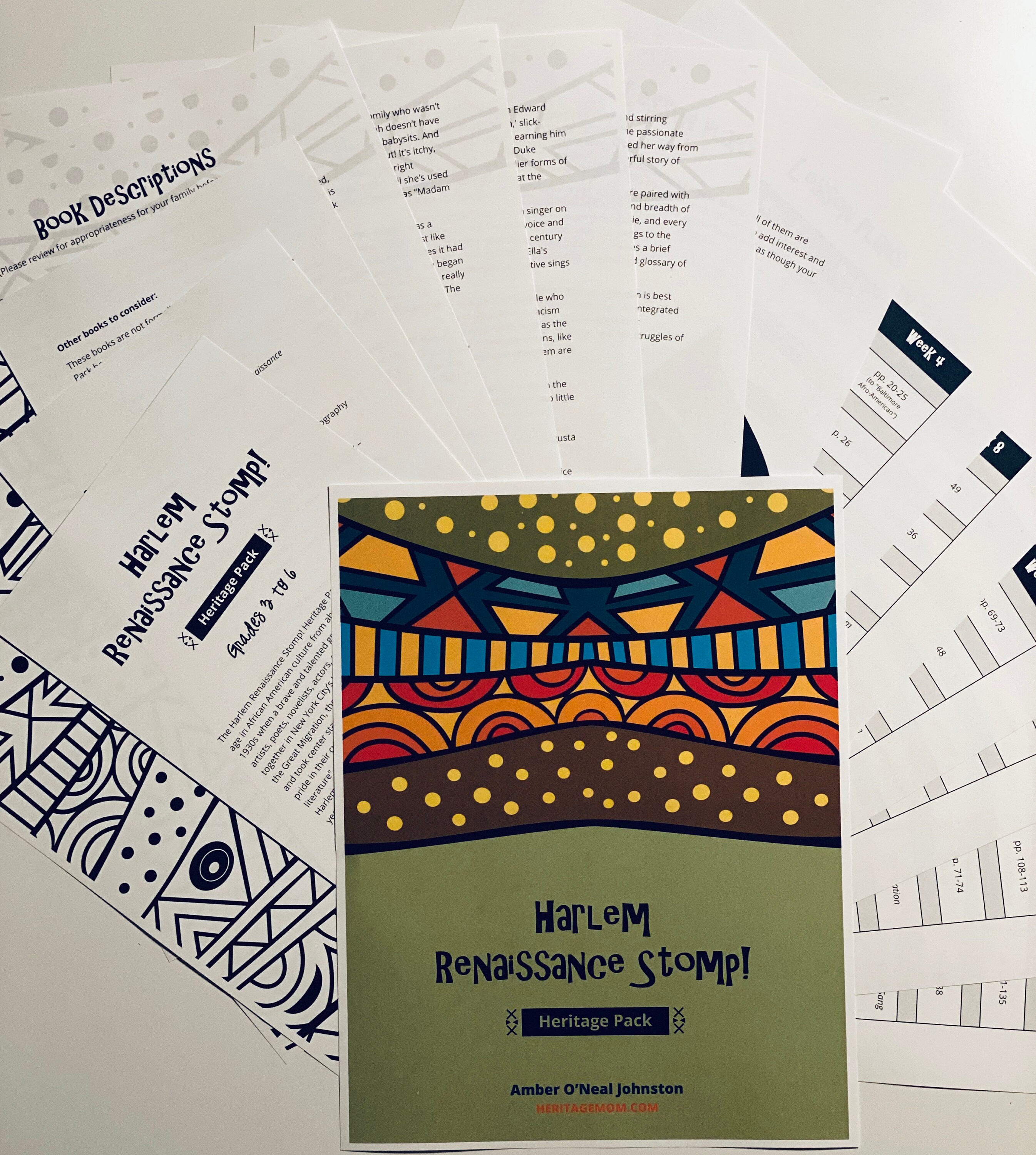 Harlem Renaissance Heritage Pack - African American History Lesson ...