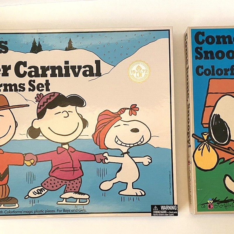 Vintage Colorforms Set - Etsy
