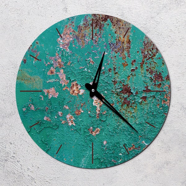 Rustic Wall Clock - Etsy