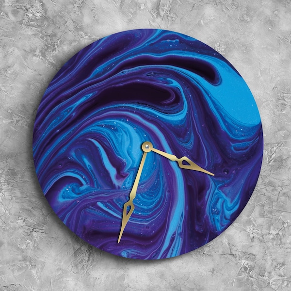 Resin Clock - Etsy
