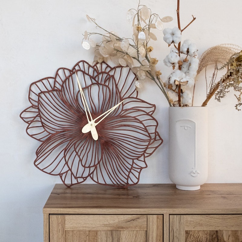 Boho Wall Clock - Etsy