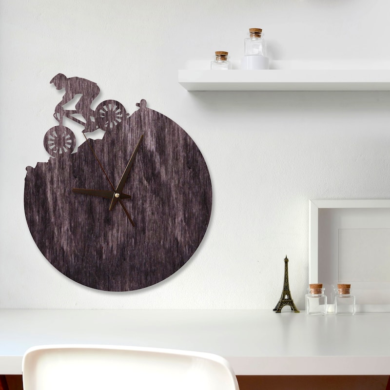 Bicycle Wall Clock - Etsy