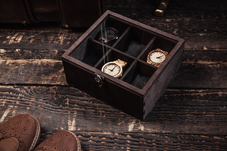 Watch Box for Men Personalized,wood Watch Box for Men,watch Display Box ...