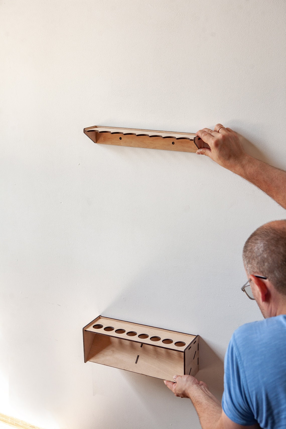 Fishing Rod Wall Rack Rod Holder Wood Wall Mount Rod Rack - Etsy