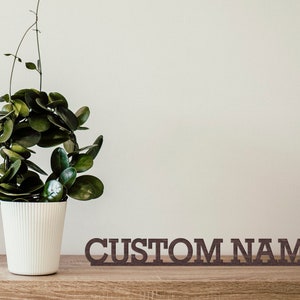 Custom Table Sign,custom Name Sign Wood,personalized Table Sign,custom ...