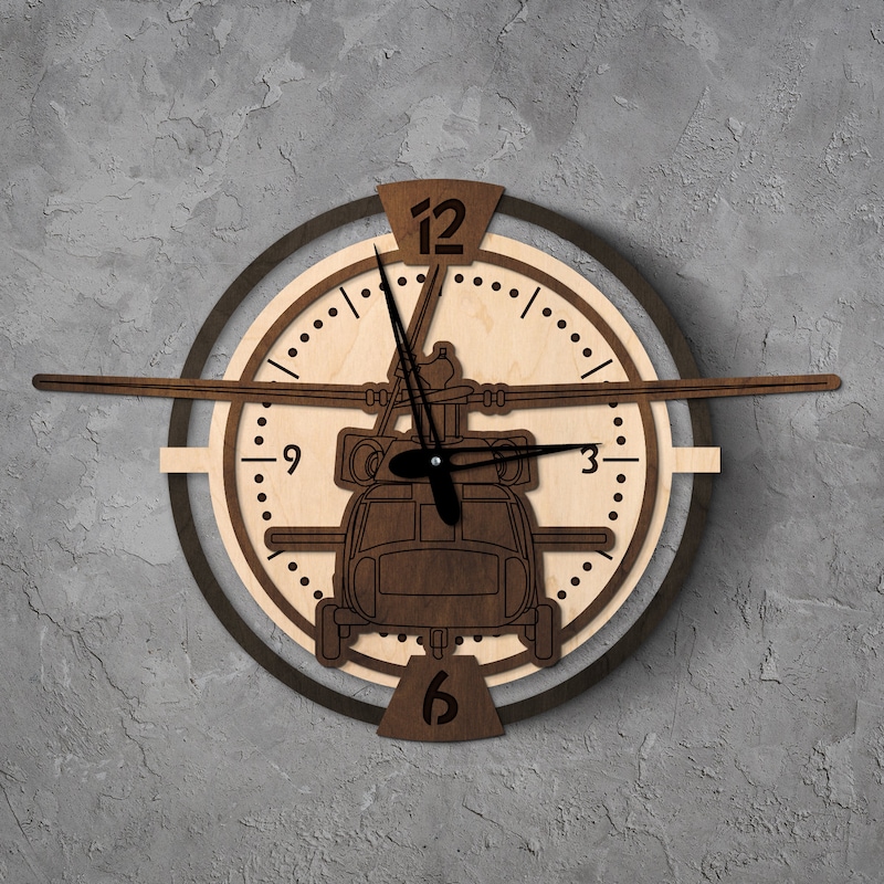 Clock With Wings - Etsy