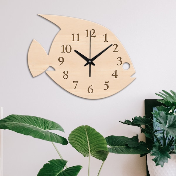 Fish Clock - Etsy