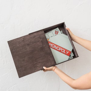 Monopoly Board Holder, Custom Monopoly Board Game, Monopoly Player ...