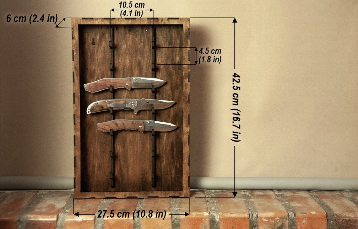 Knife Display, Rustic Knife Display, Pocket Knife Display, Pocket Knife ...