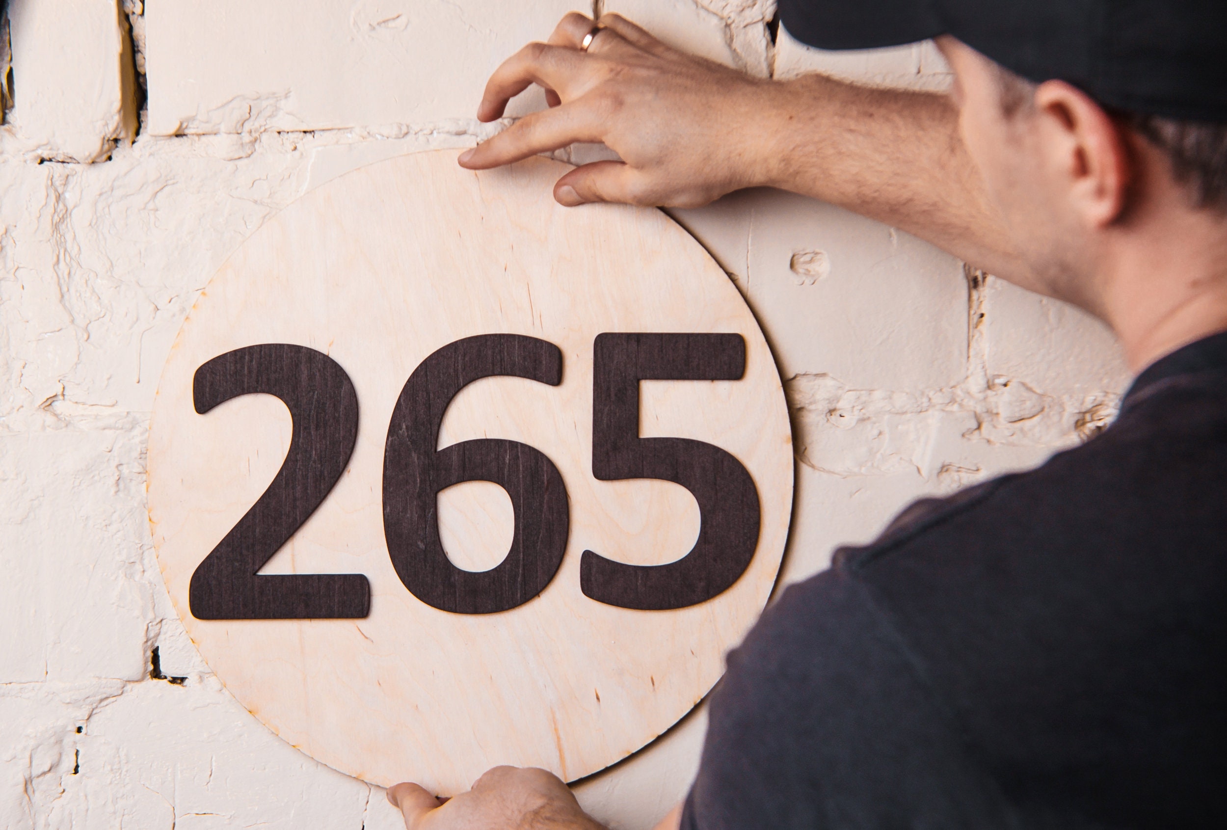 Custom House Number Plaque Personalized House Number Sign - Etsy