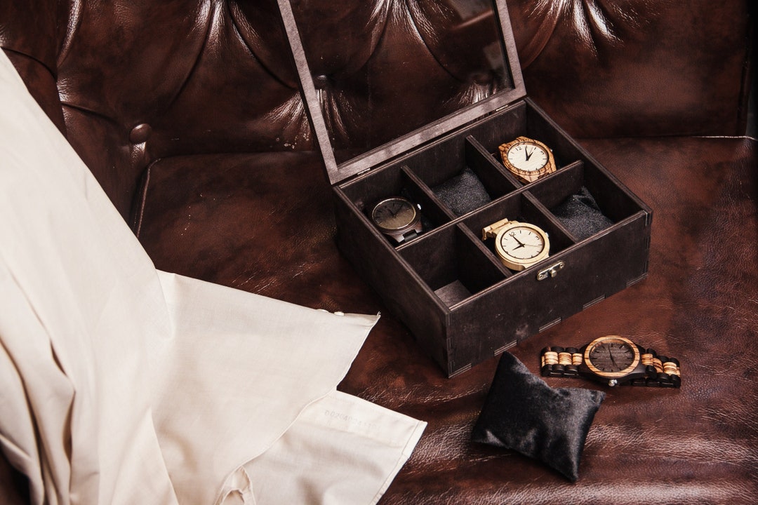 Watch Box for Men Personalized,wood Watch Box for Men,watch Display Box ...