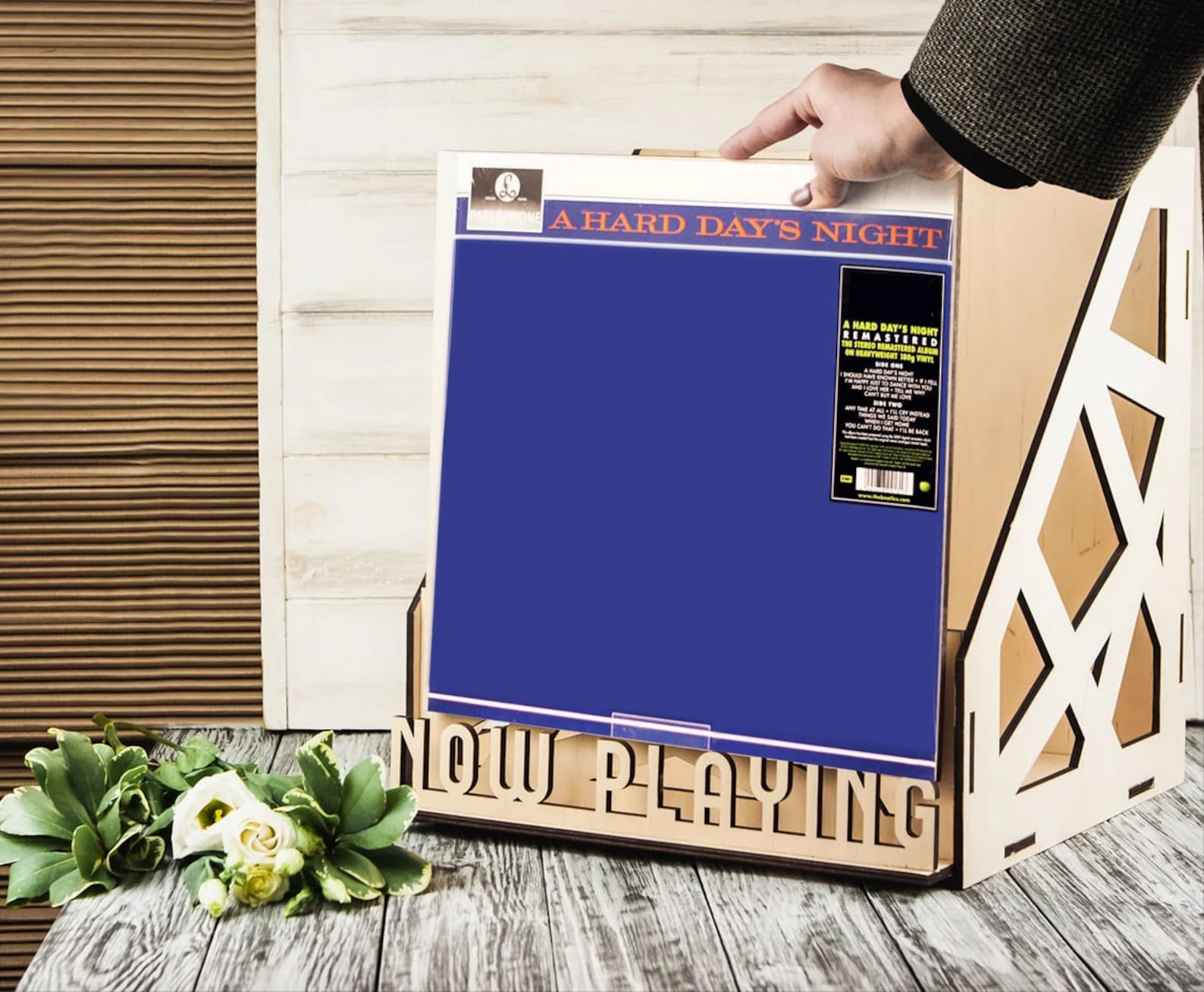 Now Playing Record Stand Now Playing Vinyl Record Standnow - Etsy