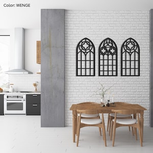 Gothic Cathedral Window Wall Decor, Gothic Window Arch Decor,church ...