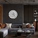 Time Travel Clock, Time Spiral Clock, Infinity Clock, Unique Wall Clock ...