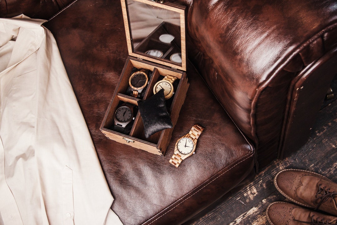 Watch Box for Men Personalized,mens Watch Box Personalized,wood Watch ...