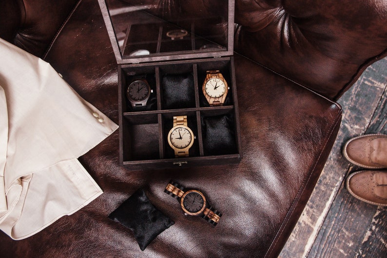 Watch Box for Men Personalized,wood Watch Box for Men,watch Display Box ...