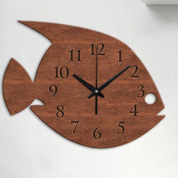 Fish Clock - Etsy