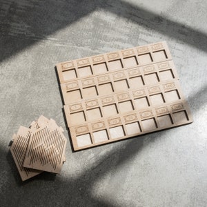 Monopoly Player Organizer, Personalised Monopoly Board, Board Game ...