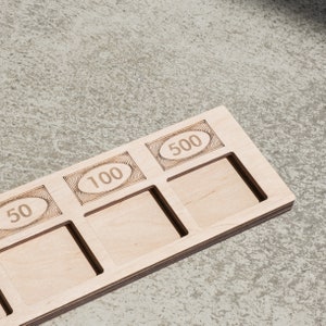 Monopoly Money Holder, Board Game Organization, Game Piece Organizer ...