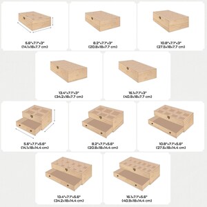 Wooden Watch Box for Men, Watch Case for Men, Watch Box With Drawer ...