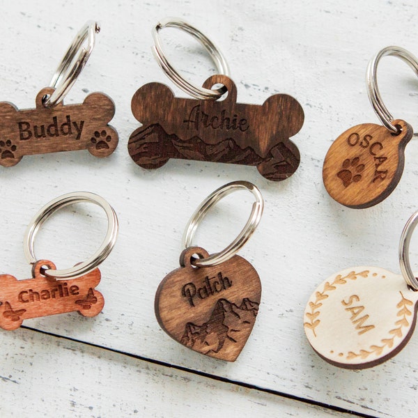 Engraved Wood Tags - Etsy