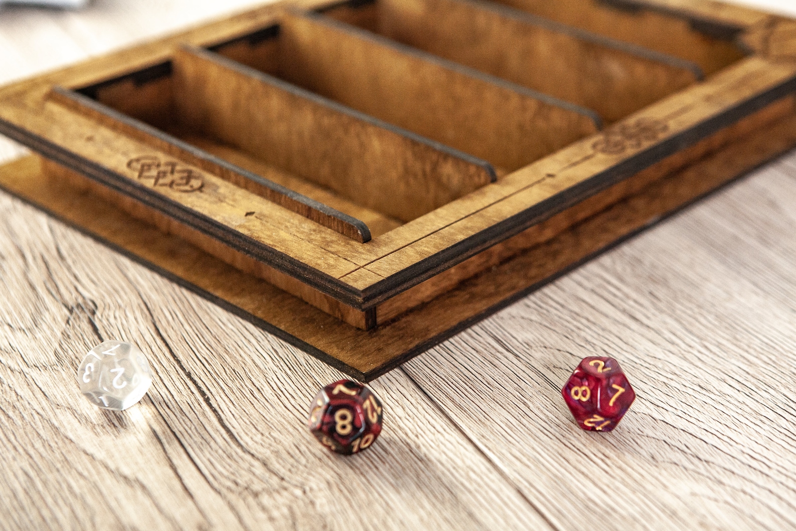 Dice Display Framerpg Dice Storagedice Display Wallwood - Etsy