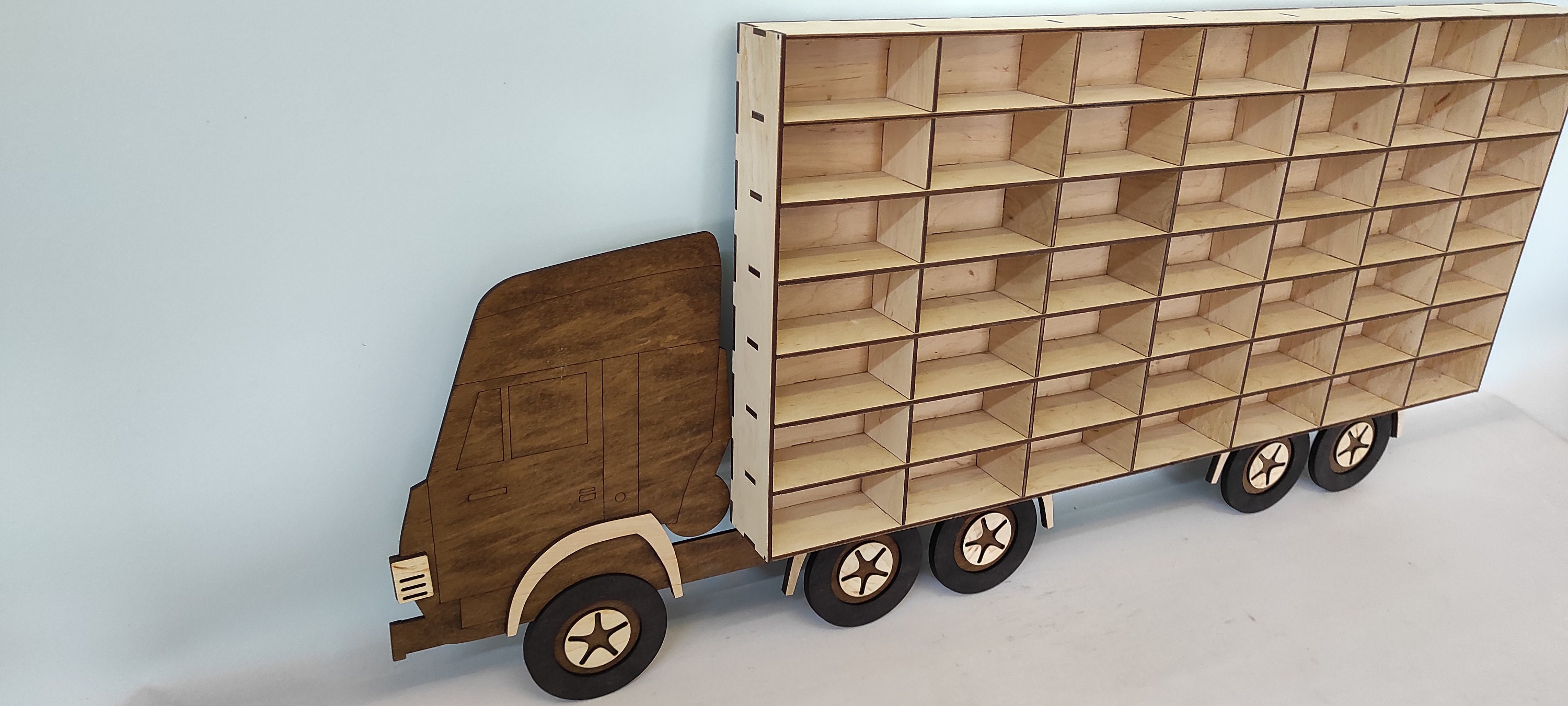Storage Truck Display for Wall Toy Car Storage Wall Toy Car - Etsy