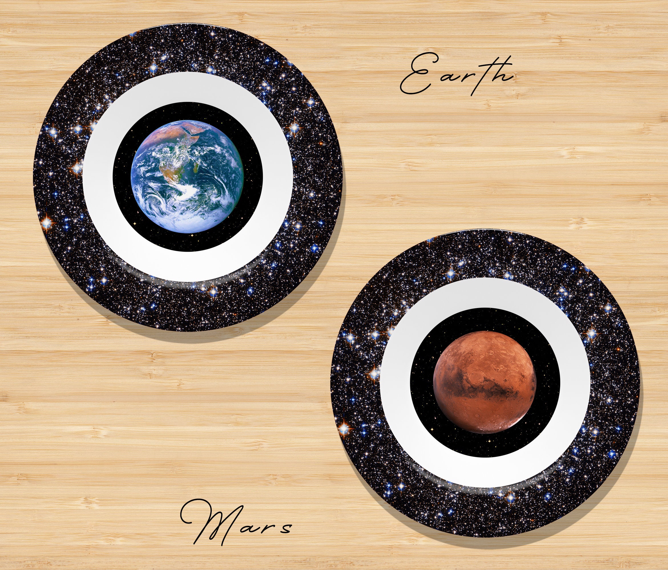 Solar System All 8 Planets Bowl Set for Indoor and Outdoor - Etsy