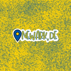 University of Delaware Custom College Stickers Matte Laptop - Etsy