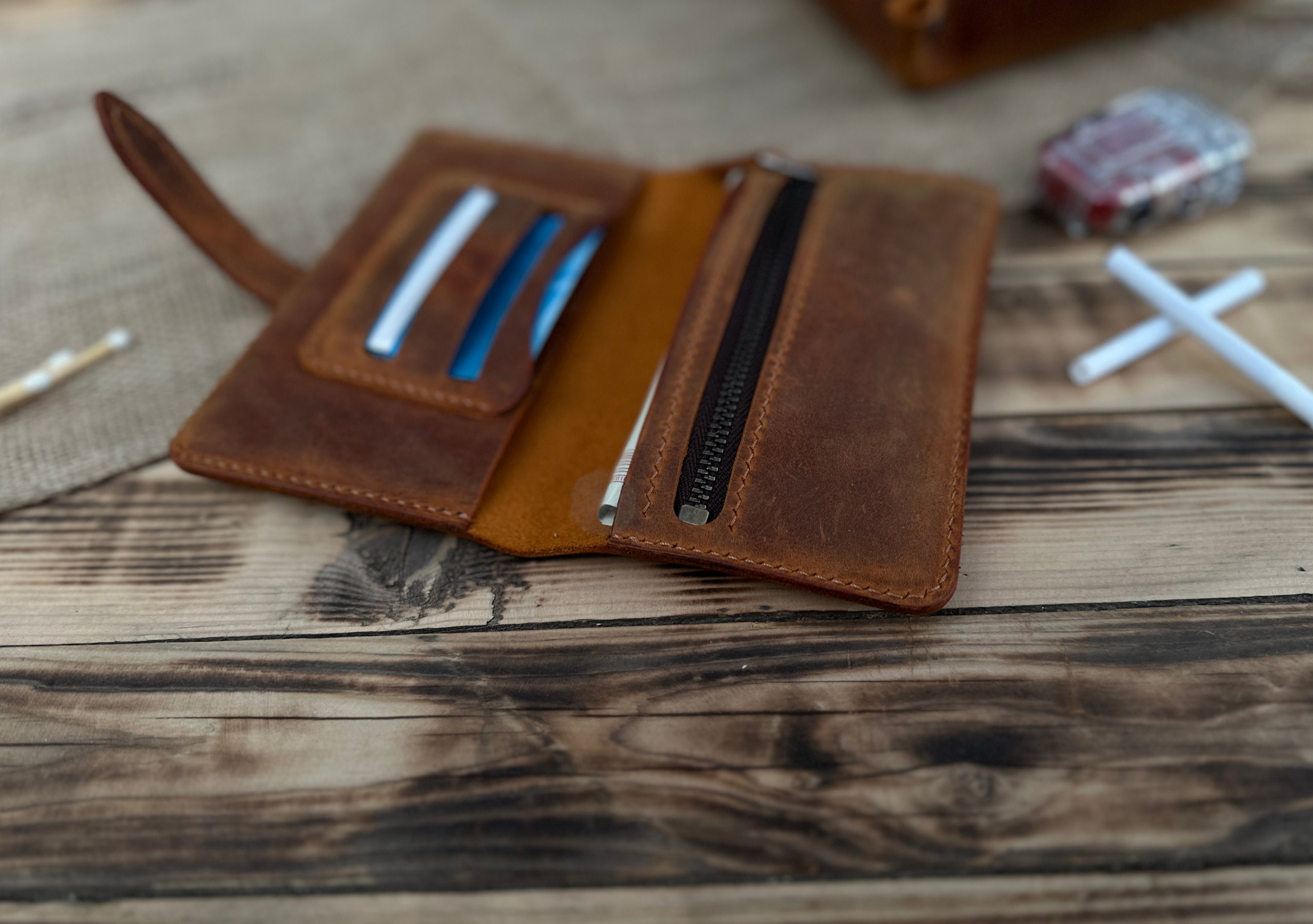 Custom Leather Tobacco Case, Personalized Tobacco Pouch, Customized ...