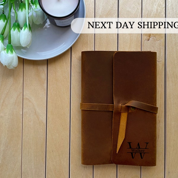 Leather Notepad Holder - Etsy