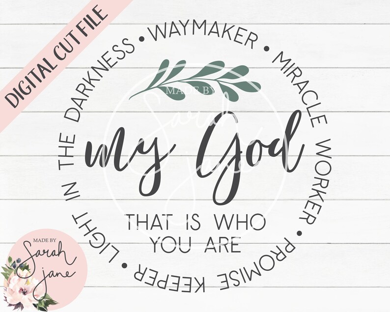 Waymaker SVG Digital File Bundle svg Dxf Eps Png Jpg - Etsy