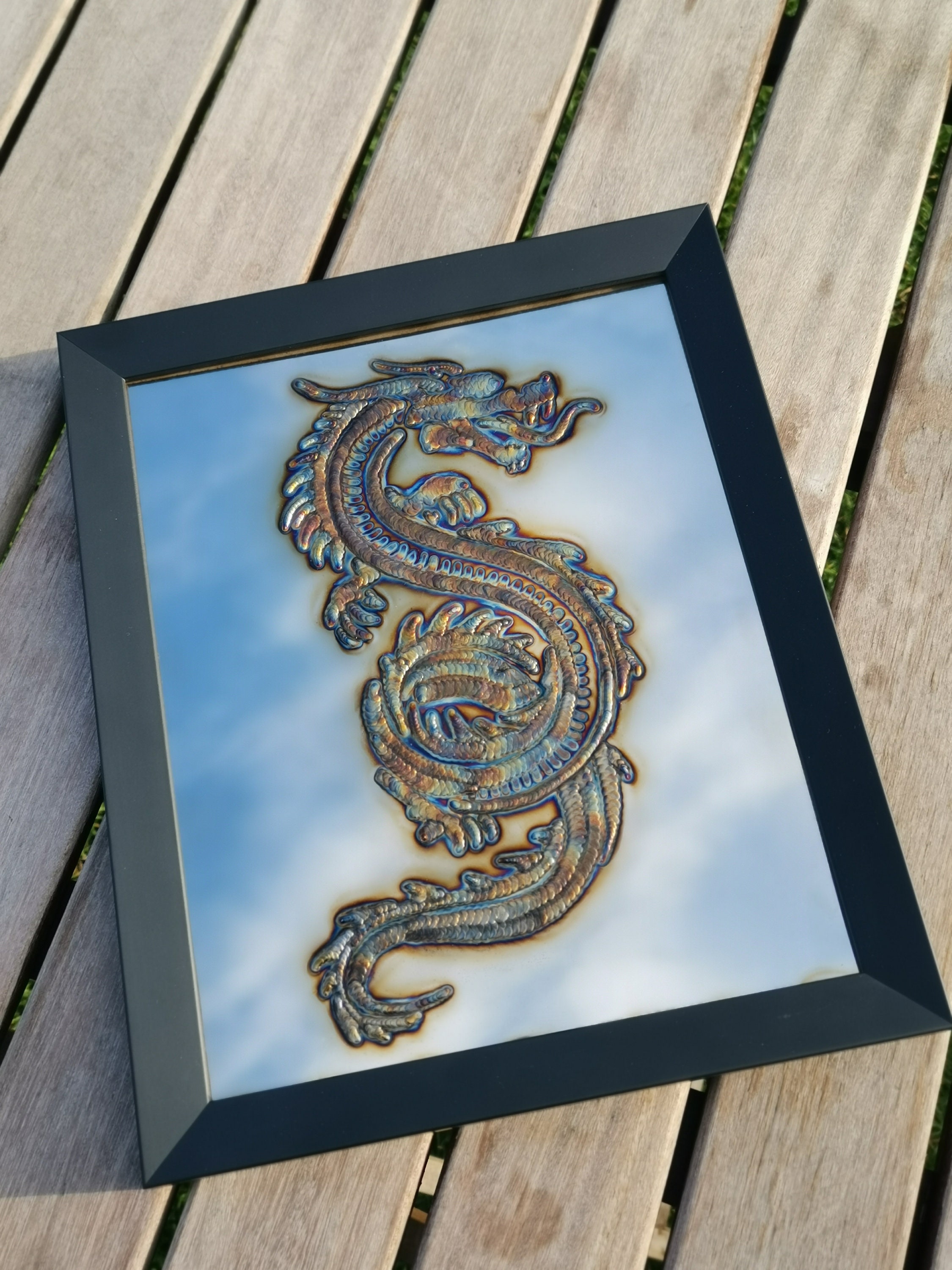 Oriental Dragon Bespoke Weld Art - Etsy