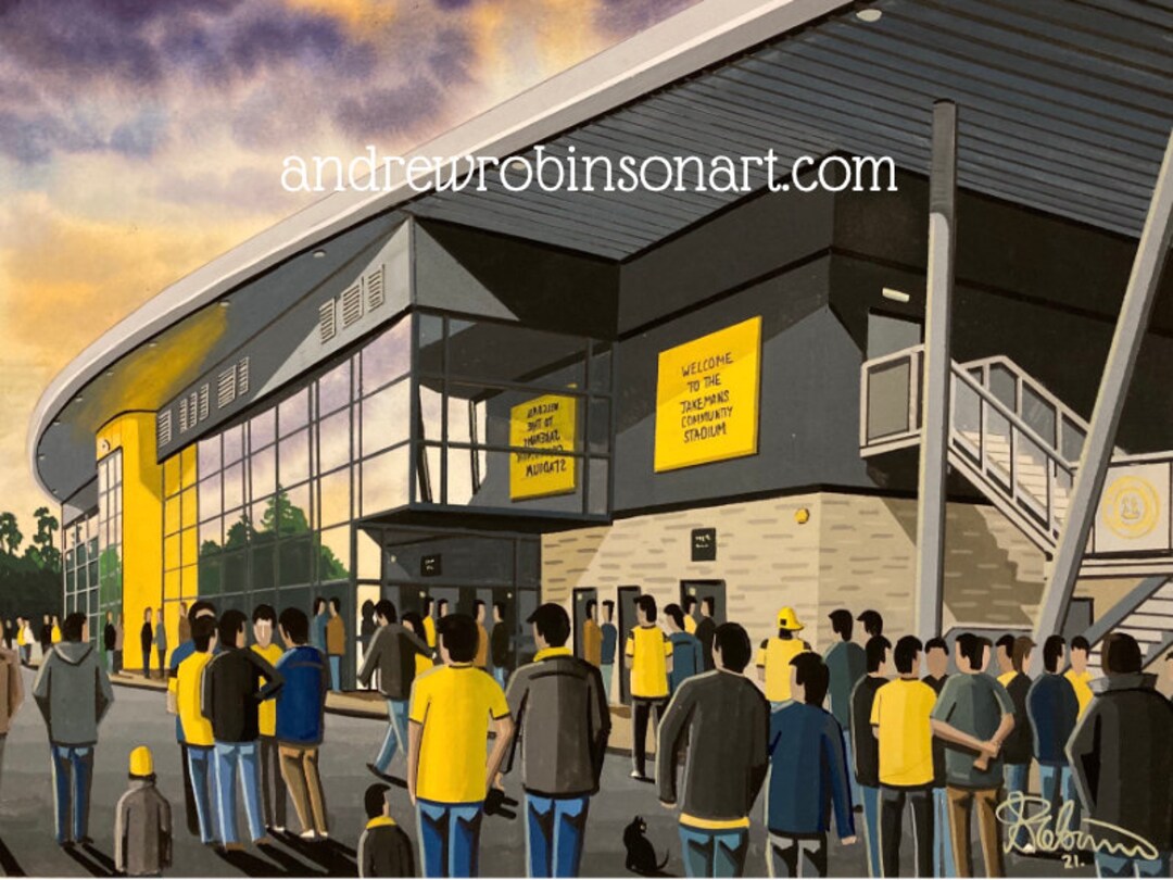 Boston. Jakemans Football Stadium Standard Poster: United FC ...